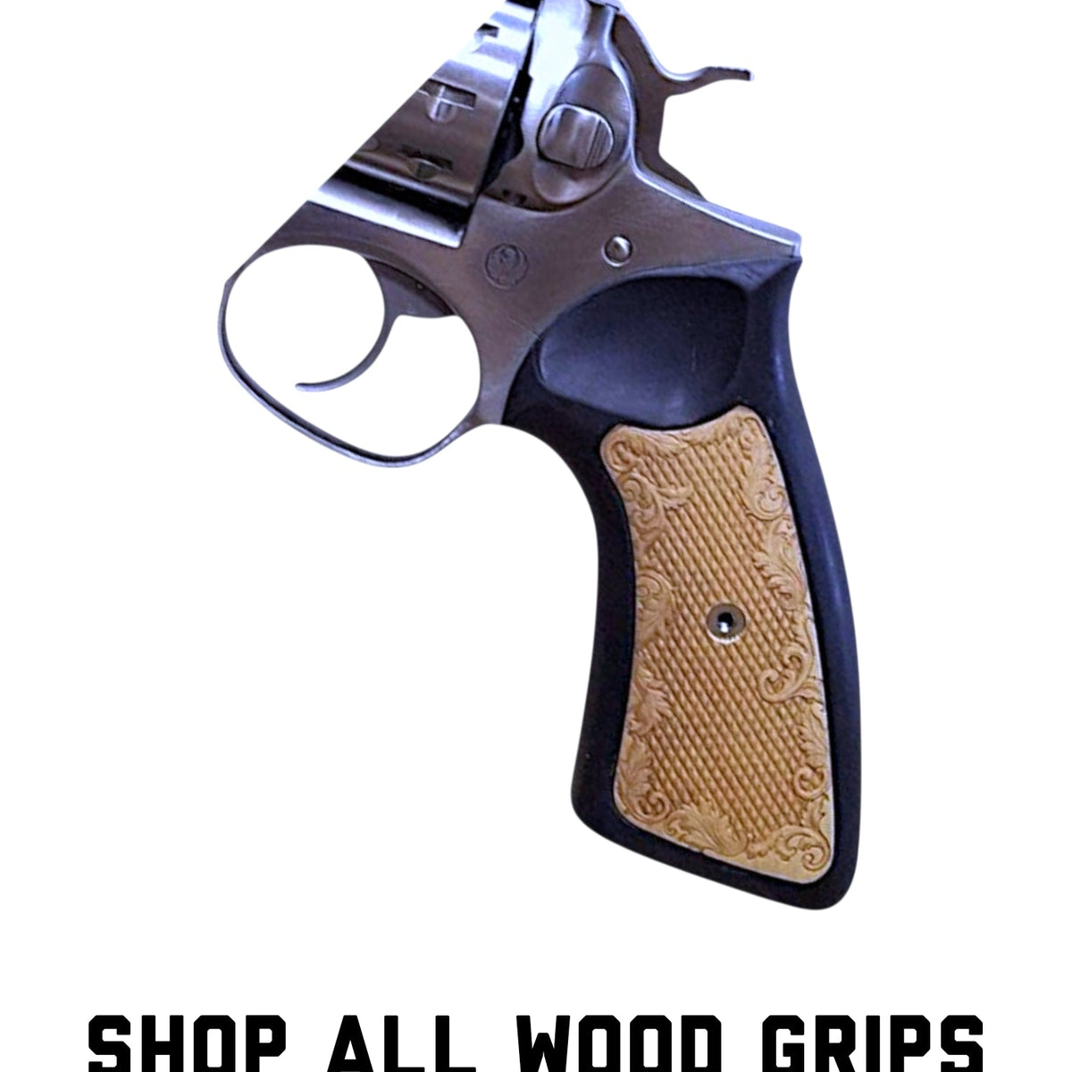 Wood Ruger Gp100 Grip Inserts — LS Grips