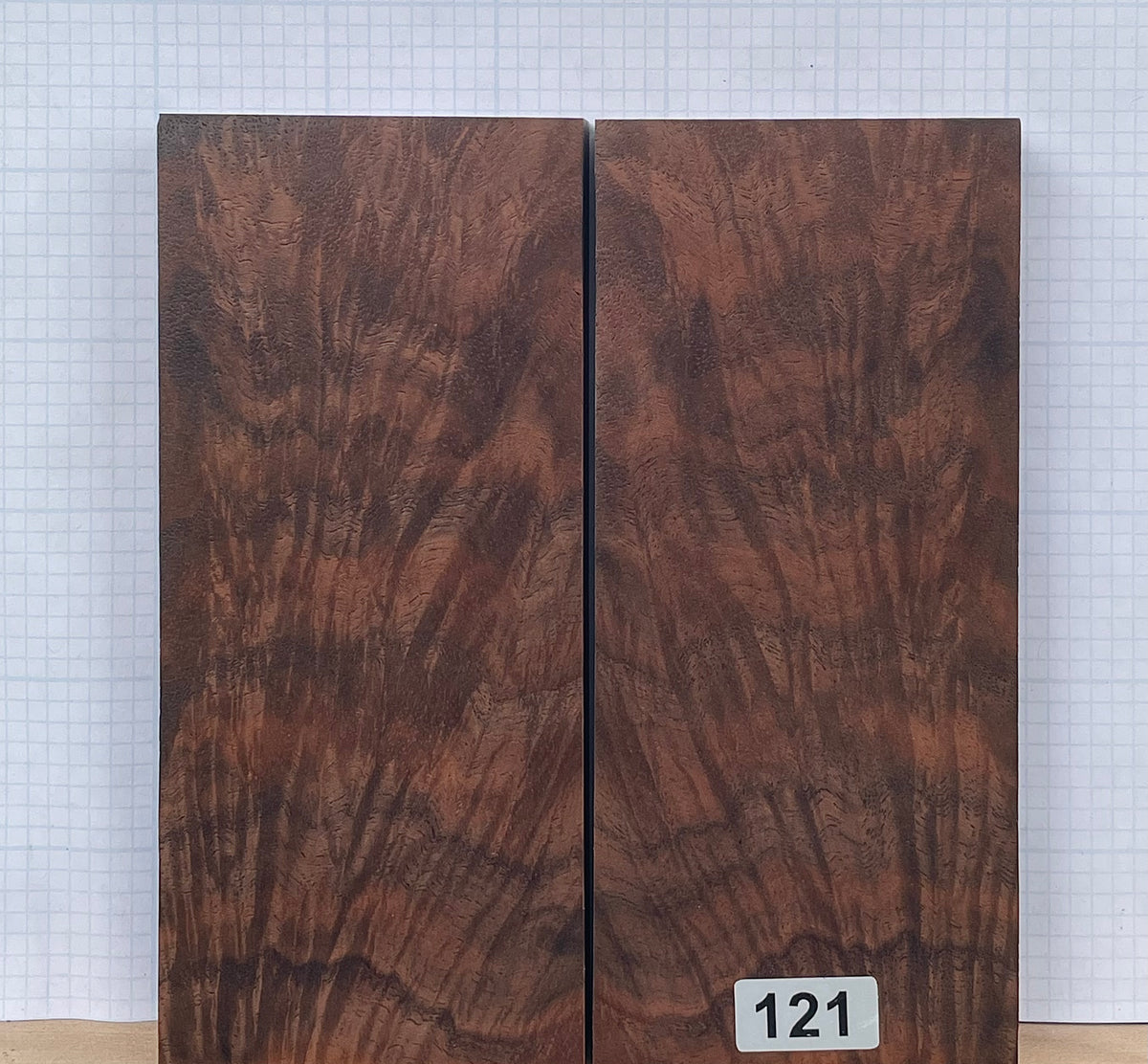 Figured American Black Walnut Custom scales #121 — LS Grips