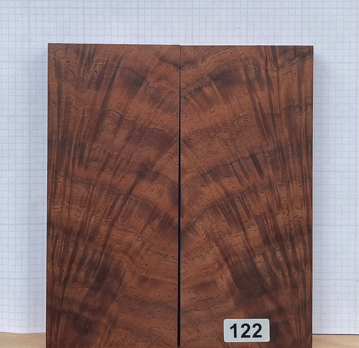 Figured American Black Walnut Custom scales #122 — LS Grips