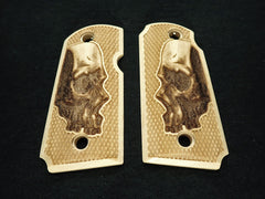 Maple Skull Kimber Micro 9 Grips – LS Grips